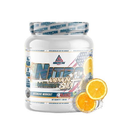 American Supplement - Nitro Adrenaline Shot Pre-Workout 300 g 300 g ...