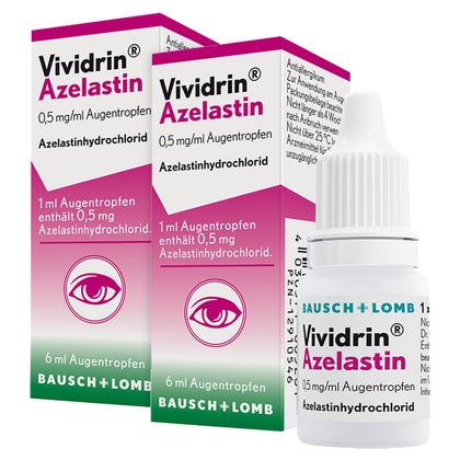 Vividrin Azelastin 0,5 mg/ml AT 2X6 ml online kaufen | DocMorris