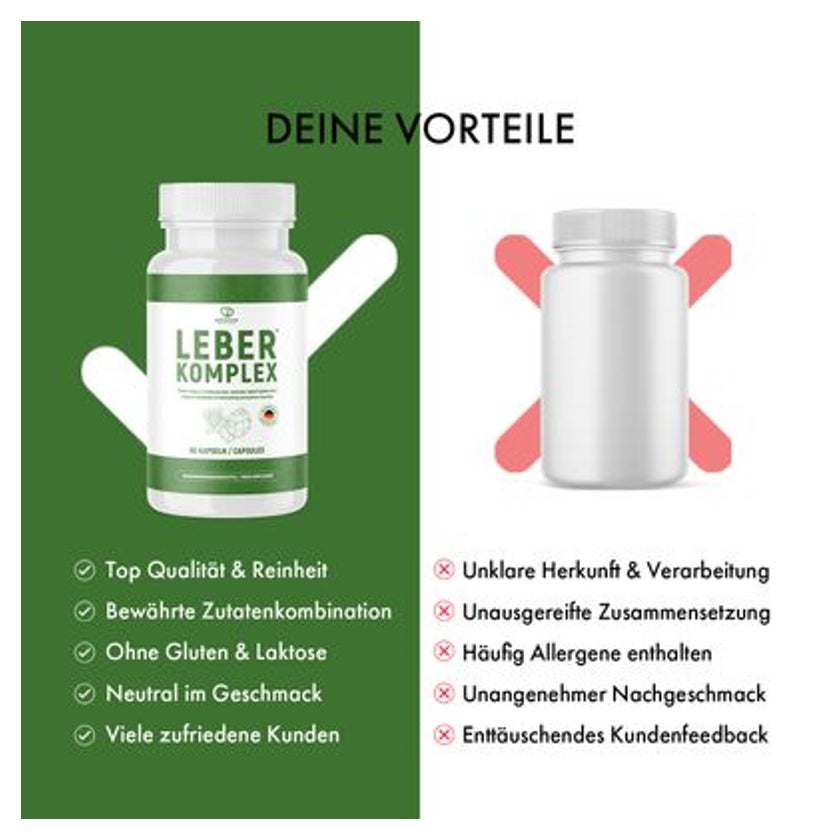 Green Nutrition | Leber Komplex Daily Kapseln 60 St online kaufen ...