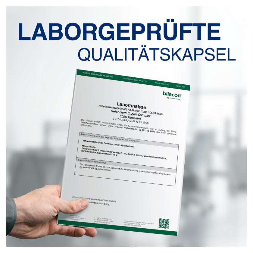 Gelencium Enzym Complex Hochdos.m.bromelain Kaps. 200 St online kaufen ...
