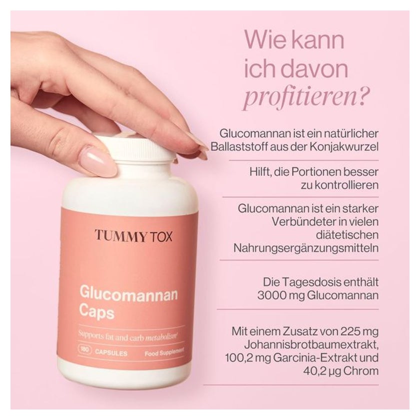 Tummy Tox Glucomannan (Konjac) 180 St online kaufen | DocMorris