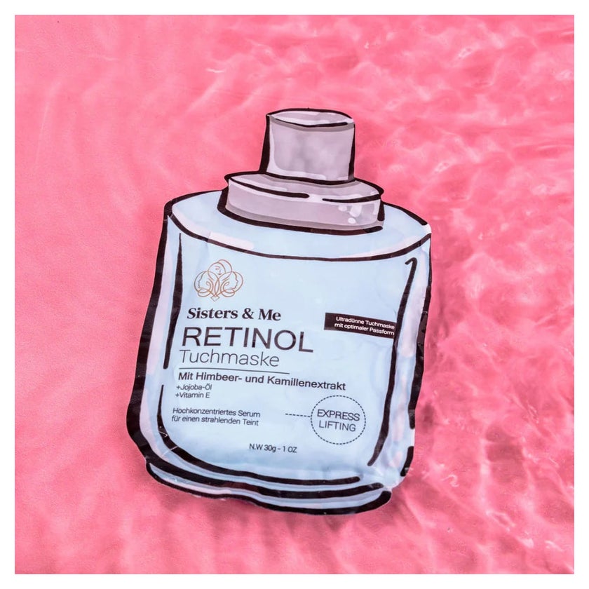 Sisters & Me Retinol Tuchmaske mit Himbeer- und Kamille 1 St online ...