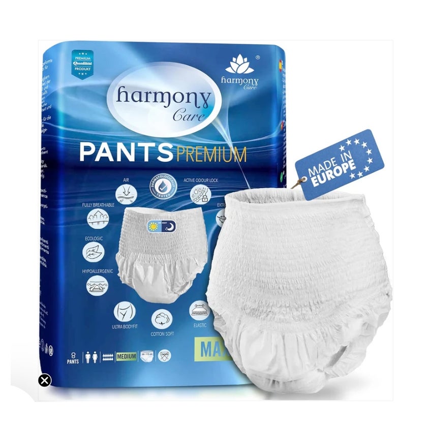 Harmony Care ® MAXI saugstarke Windelhosen für Erwachsene – diskrete ...