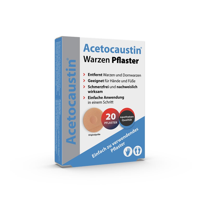 Acetocaustin Warzenpflaster 20 St online kaufen | DocMorris