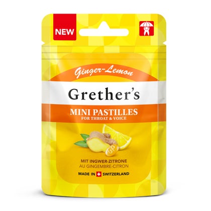 Grether´s Pastilles Ginger Lemon Mini, zuckerfrei 30 g online kaufen ...