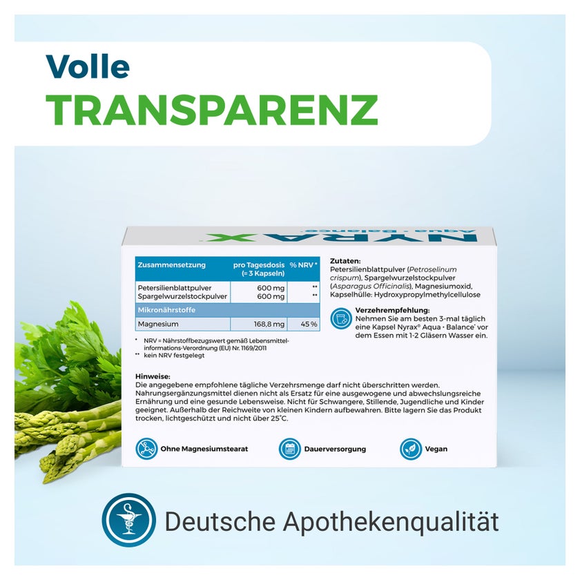 Nyrax Aqua Balance Während Entwässerungs-kuren Kps 100 St online kaufen ...