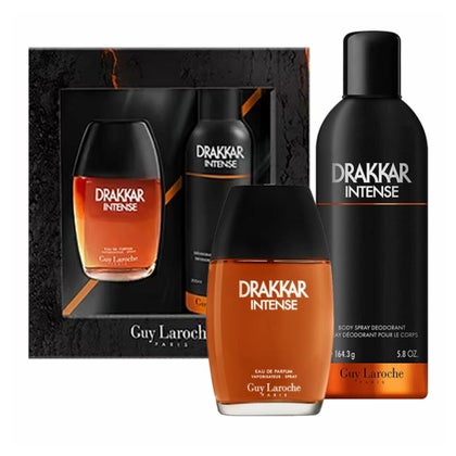 Set : Drakkar Noir Intense EdP For Men 100ml + Drakkar Noir Intense ...