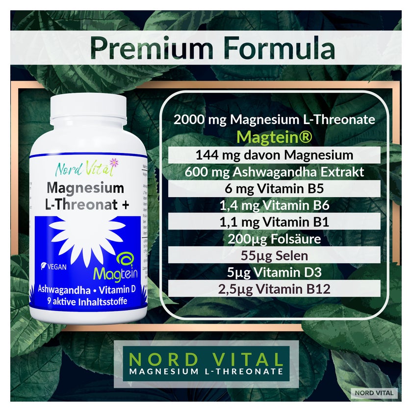 Cerebra Nova - Magtein® & Ashwagandha Komplex 120 St online kaufen | DocMorris