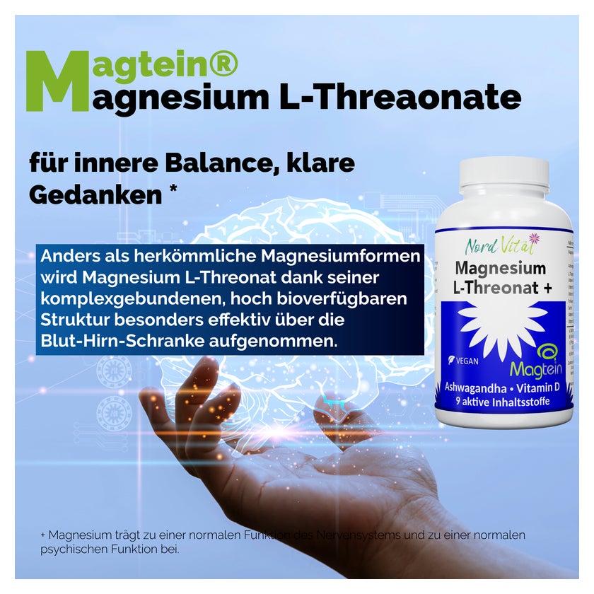 Cerebra Nova - Magtein® & Ashwagandha Komplex 120 St online kaufen | DocMorris