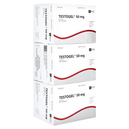 Testogel 50 Mg Transdermales Gel Im Beutel 3X30 St mit E-Rezept kaufen ...