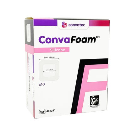 Convafoam Silicone Verband 8x8 Cm 10 St online kaufen | DocMorris