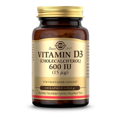Solgar Vitamin D3 600 I.e. 120 St, 120 St online kaufen | DocMorris