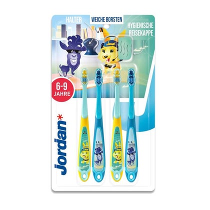 Jordan Step 3 Zahnbürste Kinder 4 St online kaufen | DocMorris