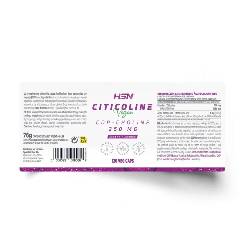 CITICOLIN (CDP-CHOLIN) 250 mg - 120 veg caps 120 St online kaufen ...
