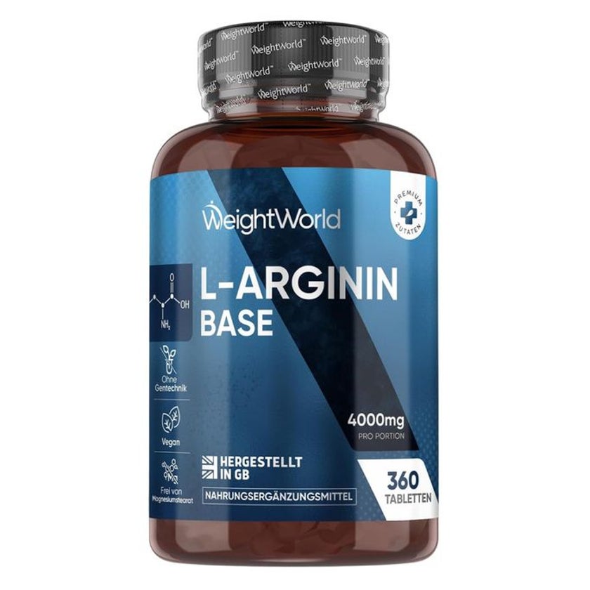 WeightWorld L-Arginin (Base) Tabletten 360 St online kaufen | DocMorris