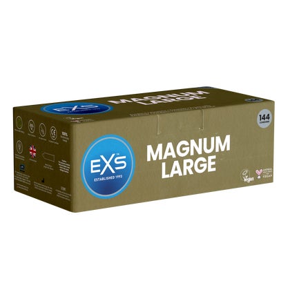 «Magnum» Extra Large, XXL-Kondome für noch mehr Freiraum (144 Kondome ...