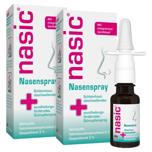 nasic Nasenspray 2X10 ml, 2X10 ml online kaufen | DocMorris