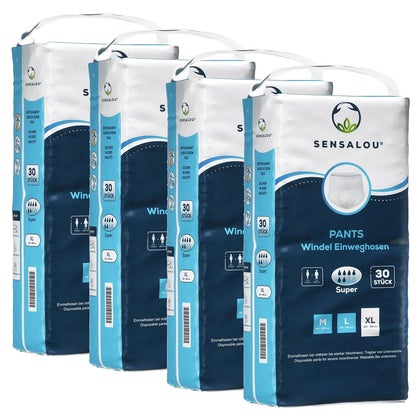 Sensalou Inkontinenz Windel Pants Super - Größe XL 4x30 St online ...
