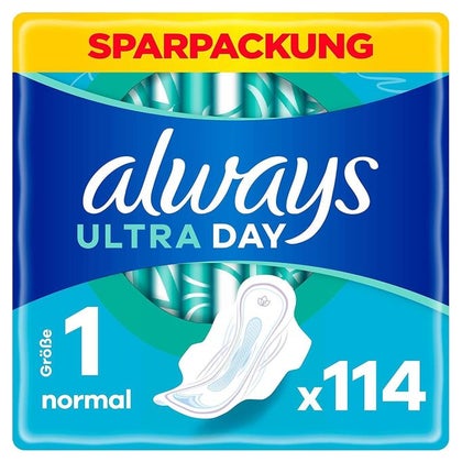 Always Ultra Binden Damen Gr. 1, Normal 114 St online kaufen | DocMorris