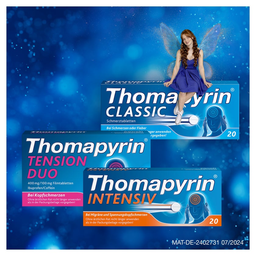 Thomapyrin Tension Duo 400 Mg/100 Mg Filmtabletten 36 St online kaufen | DocMorris