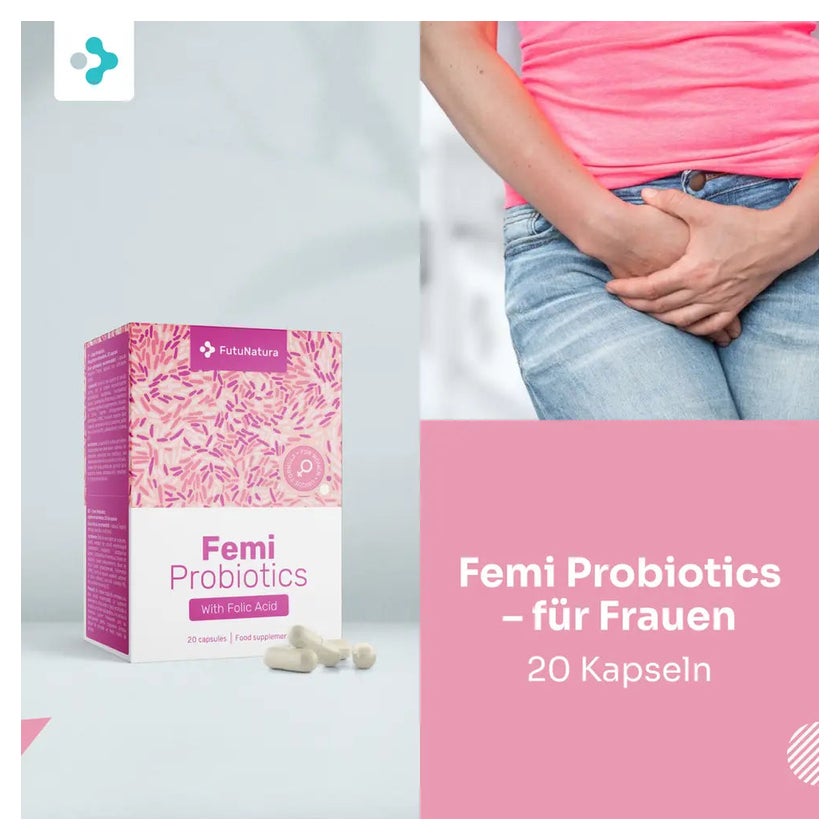 FutuNatura Femi Probiotics mit Vitamin B9 – Folsäure 20 St online ...