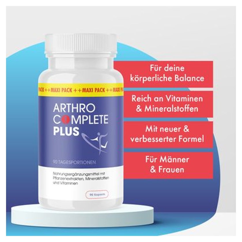 Arthro Complete Plus | mit Vitaminen & Mineralstoffen 90 St online ...