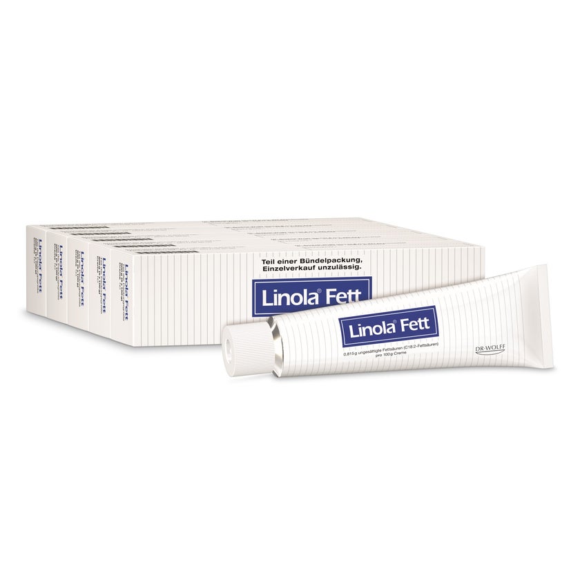 Linola Fett Creme 5X100 g online kaufen | DocMorris
