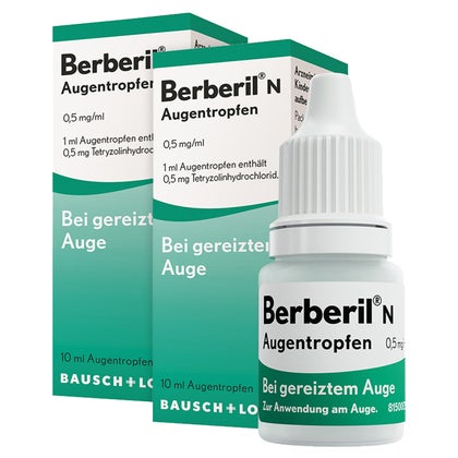 Berberil N Augentropfen 2X10 ml online kaufen | DocMorris