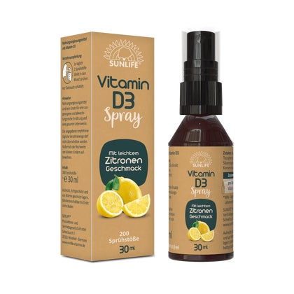 SUNLIFE® Vitamin D3 Spray 30 ml online kaufen | DocMorris
