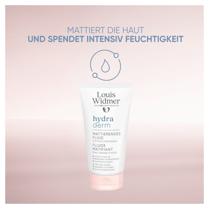 Widmer Hydraderm Mattierendes Fluid L.p. 50 ml online kaufen | DocMorris
