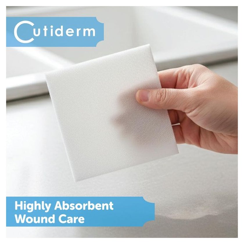 Cutiderm Wundkompresse, Kalziumalginat, niedrig haftend, 10 cm x 10 cm ...