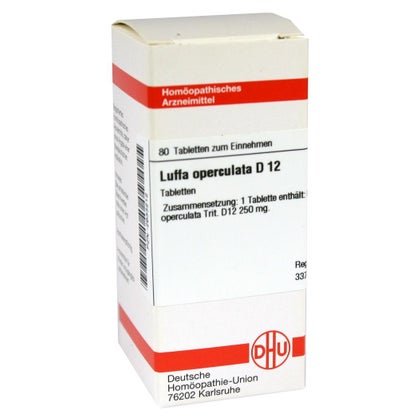 Luffa Operculata D 12 Tabletten 80 St online kaufen | DocMorris