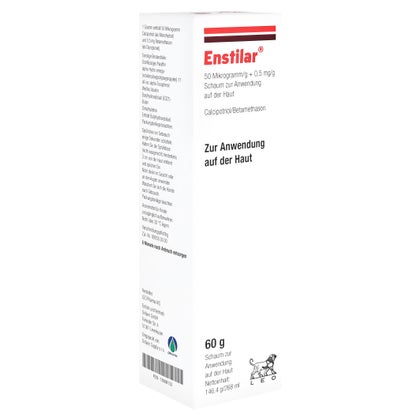 ENSTILAR 50 µg/g + 0,5 mg/g Schaum z.Anw.a.d.Haut 60 g mit E-Rezept ...