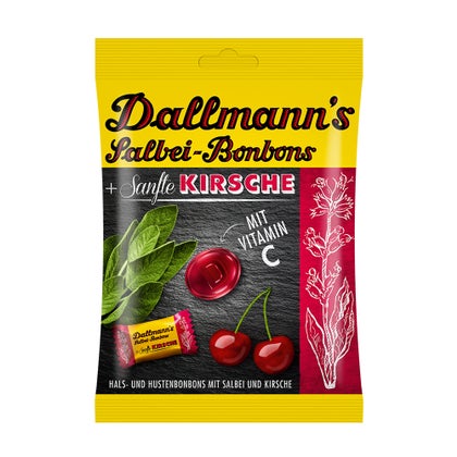 Dallmann's Salbei Kirsch Bonbons 60 g online kaufen | DocMorris