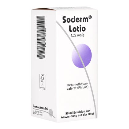Soderm Lotio 1,22 mg/g 50 ml mit E-Rezept kaufen | DocMorris