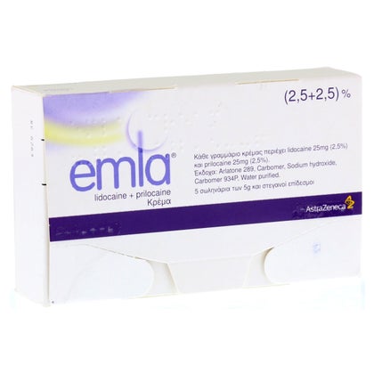 EMLA 25 mg/g + 25 mg/g Creme + 12 Tegade - Reimport 5X5 g online kaufen ...