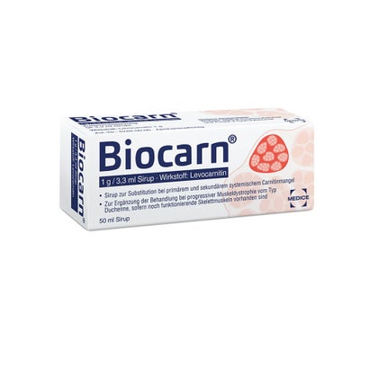 Biocarn Sirup 50 ml online kaufen | DocMorris