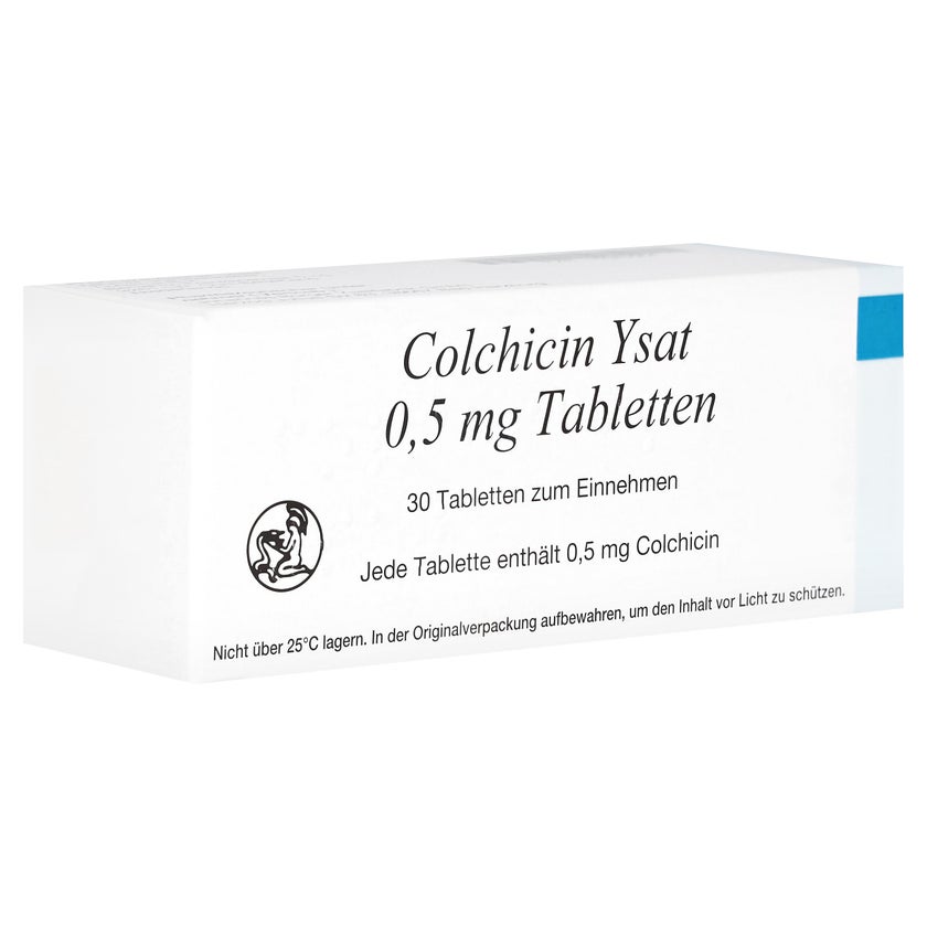 Colchicin Ysat 0,5 mg Tabletten 30 St mit E-Rezept kaufen | DocMorris