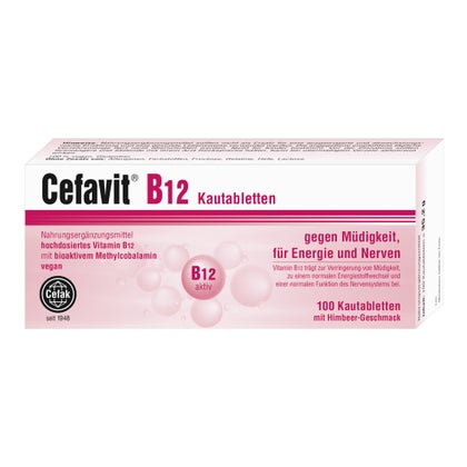 Cefavit B12 Kautabletten 100 St online kaufen | DocMorris