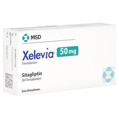 Xelevia 50 mg Filmtabletten 28 St mit E-Rezept kaufen | DocMorris