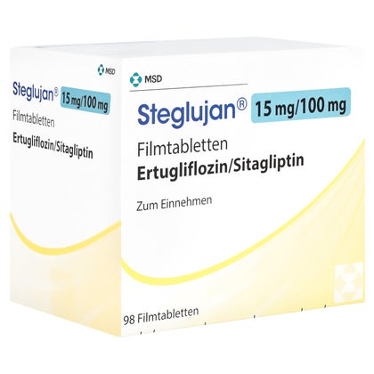 Steglujan 15 Mg/100 mg Filmtabletten 98 St mit E-Rezept kaufen | DocMorris