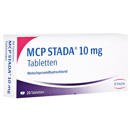 MCP Stada 10 mg Tabletten 20 St mit E-Rezept kaufen | DocMorris