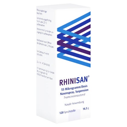 Rhinisan 55 µg/dosis Nasenspray 16,5 g mit E-Rezept kaufen | DocMorris
