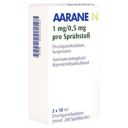 Aarane N Dosieraerosol 2X10 ml mit E-Rezept kaufen | DocMorris
