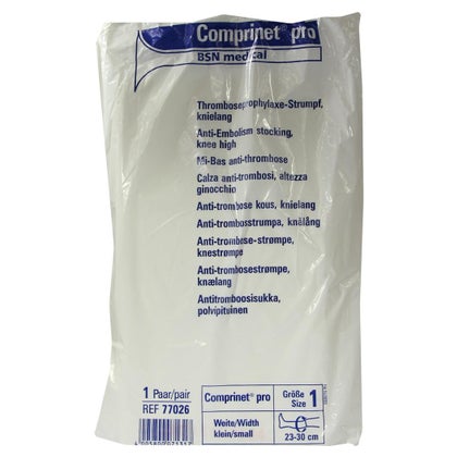 Comprinet pro Thromboseprophylaxe-Strumpf, knielang, weiß, Gr. 1 2 St ...