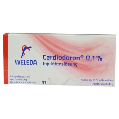 Cardiodoron 0,1% Injektionslösung 8X1 ml online kaufen | DocMorris