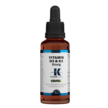 Klean Labs Vitamin D3 & K2 Liquid 25 ml online kaufen | DocMorris