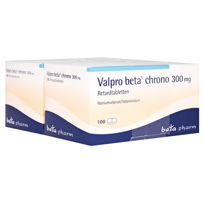 VALPRO BETA Chrono 300 mg Retardtabletten 200 St mit E-Rezept kaufen ...