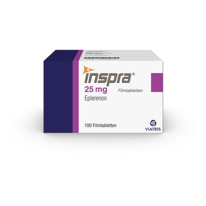 Inspra 25 mg Filmtabletten 100 St mit E-Rezept kaufen | DocMorris