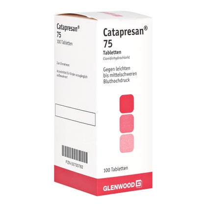 Catapresan 75 Tabletten 100 St mit E-Rezept kaufen | DocMorris